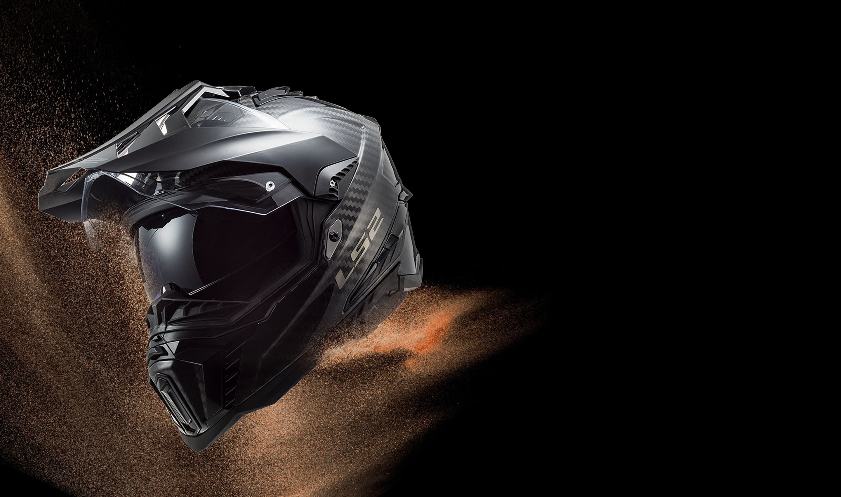 LS2 HELMETS BRASIL - EXPLORER CARBON SOLID